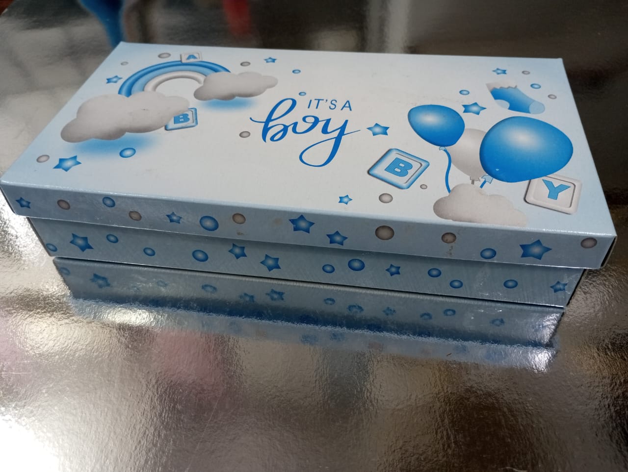 It's a Boy, Baby Boy, New Born baby Boy Mithai Box for Half kg. Mithai ...