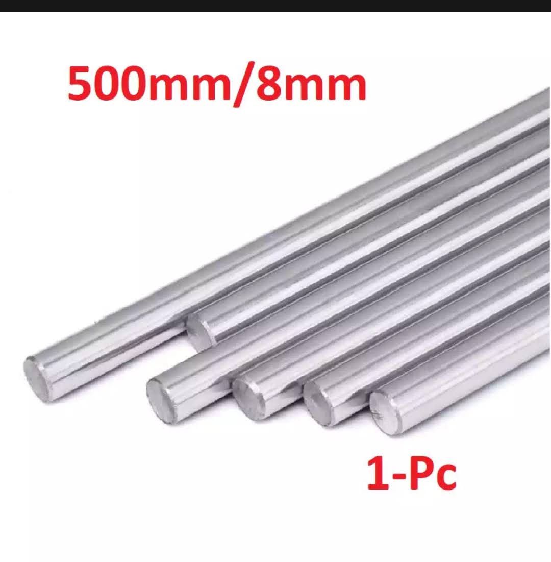 8mm 500mm Stainless Steel Smooth rod Linear Guide high quality, length ...