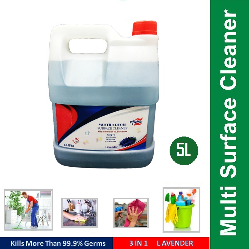 SURFACE CLEANER - 5Liter (AROMIC 5L-3D Detergent , Degreaser ...
