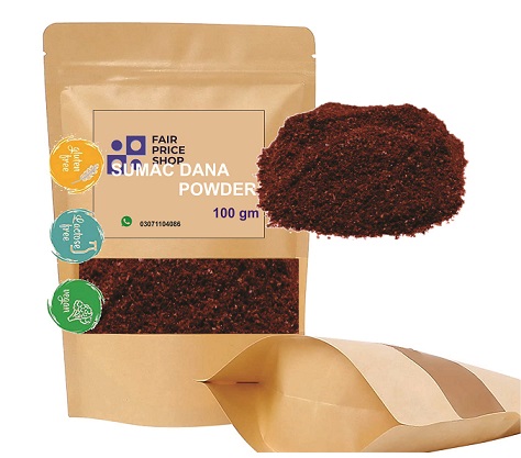 Sumac Dana powder 100 gm | Daraz.pk