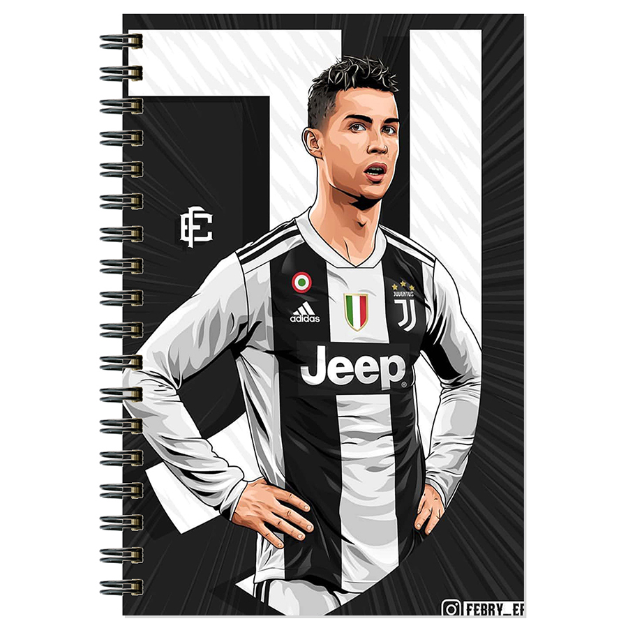 Ronaldo Spiral Notebook | Daraz.pk