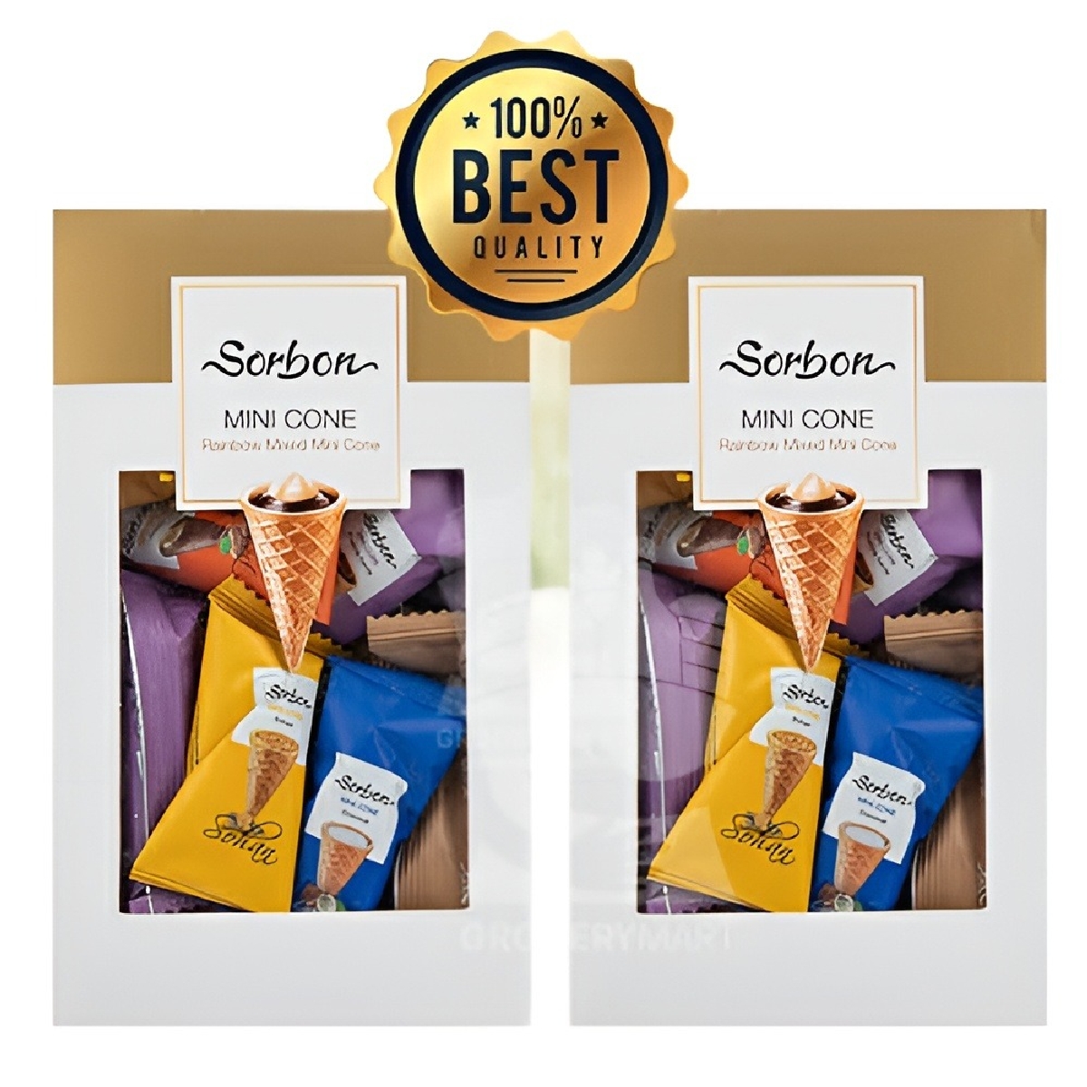 Sorbon mini cone | Approx 29 pcs | Delicious sorbon chocolate | Sorbon ...