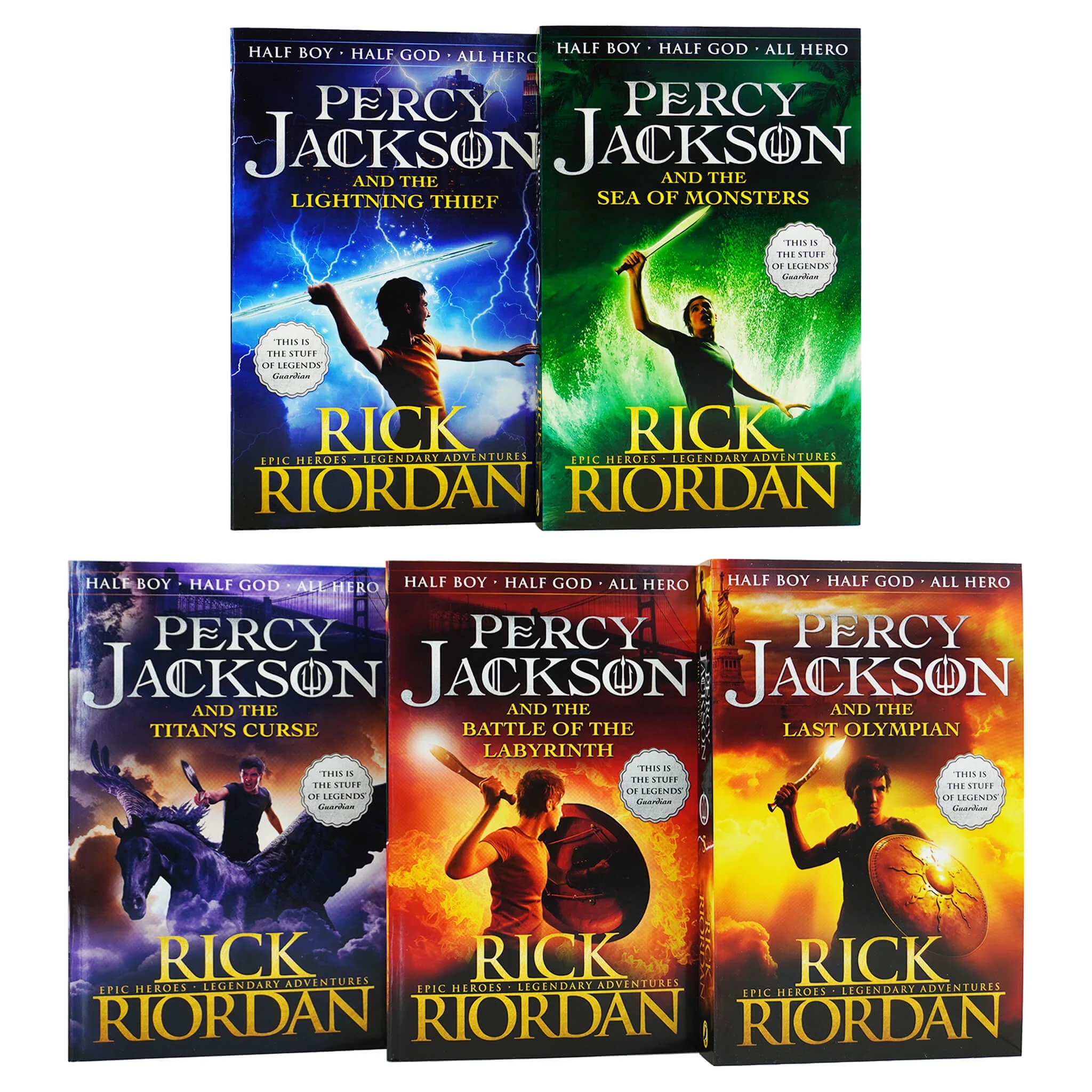 Percy Jackson 5 Books Set | Daraz.pk