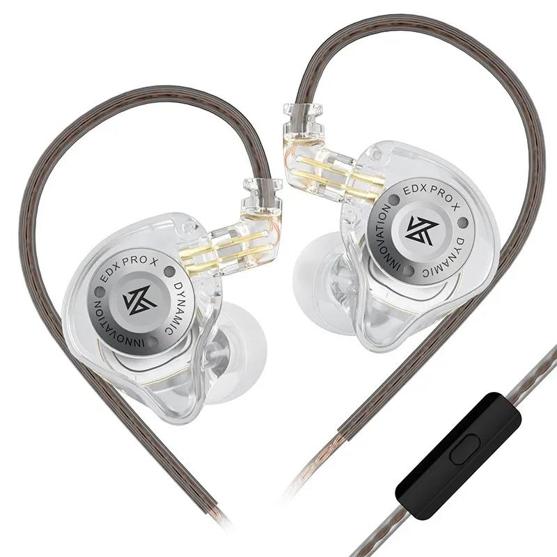 KZ EDX PRO X Dynamic Drive Earphone HIFI Bass Earbud Sport Music ...