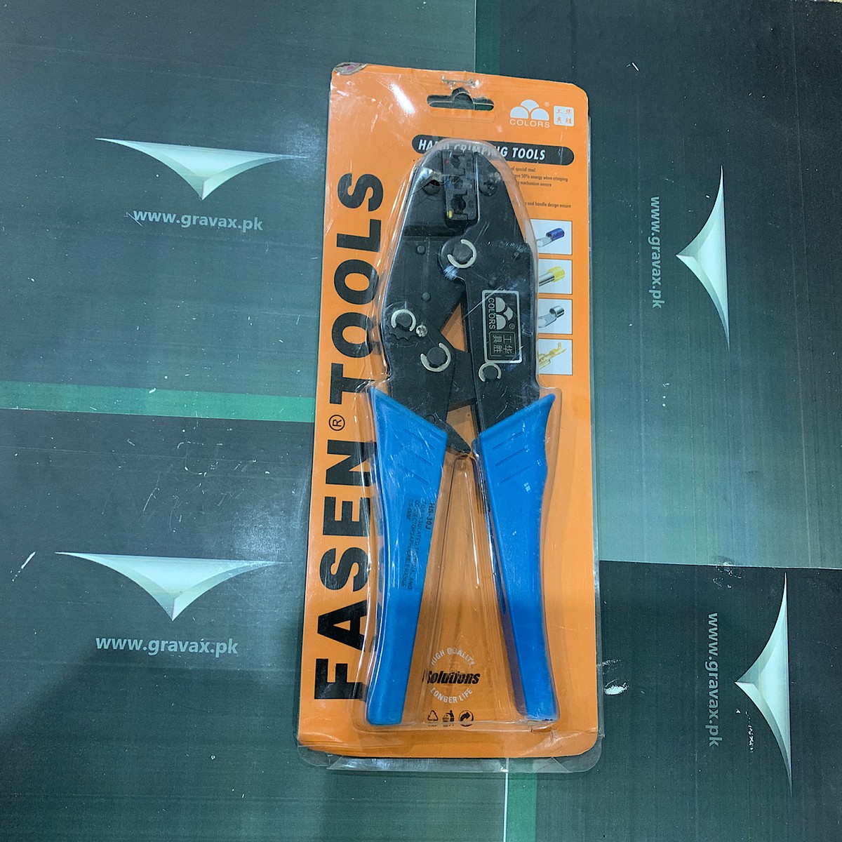 Ratchet Crimper Plier HS-30J Insulated Cable Terminals Crimping Tools ...