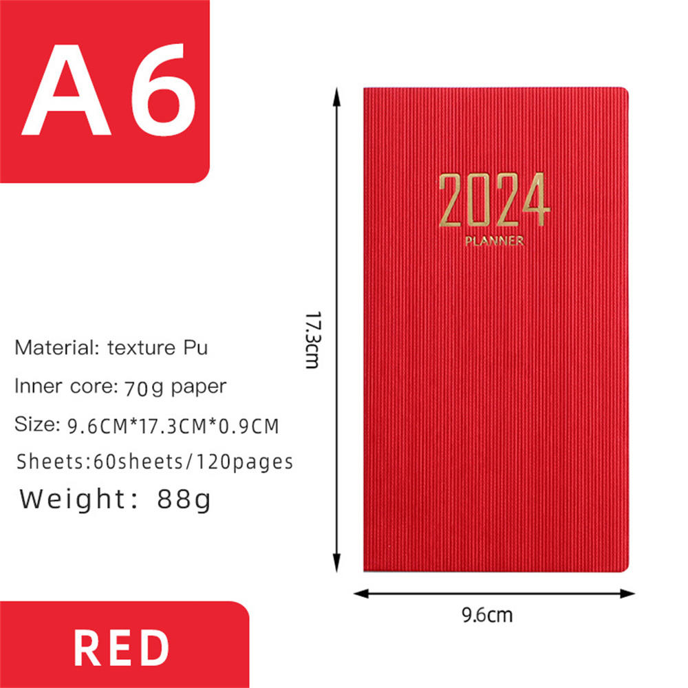 A5/A6/A7 Agenda 2024 Notebook Planner Diary English Caderno Cuadernos Y ...