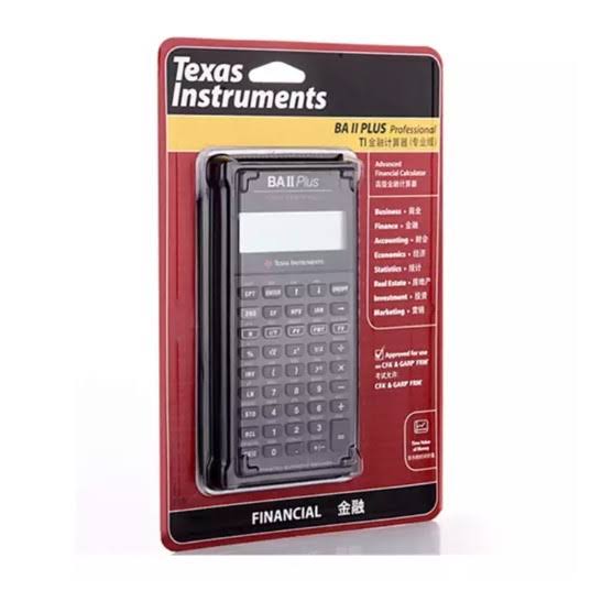 BA II Plus PROFESSIONAL TEXAS INSTRUMENTAL 100 % ORIGNAL | Daraz.pk