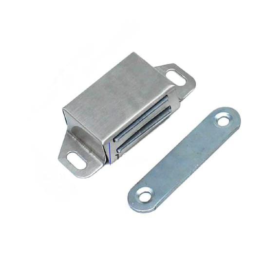 2-PCS Steel Magnet Catcher for Cabinet Door Catcher , Almari Wardribe ...