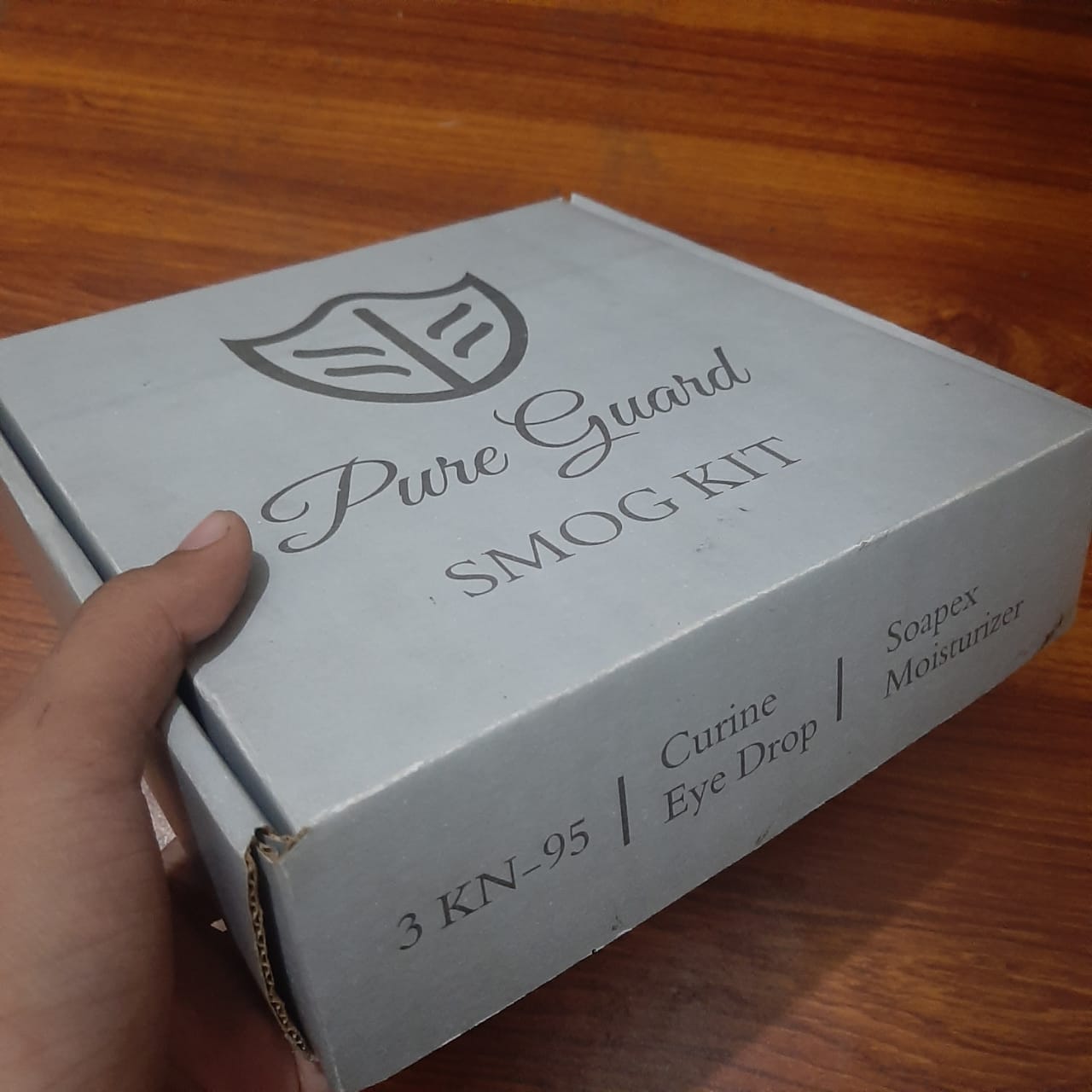 Anti pollution Kit with 3 kn-95 masks by PURE GUARD | Daraz.pk