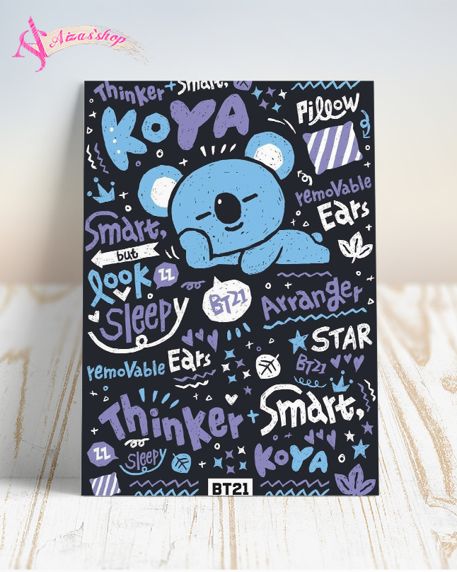 Bt21 posters for bt21 lovers | Daraz.pk