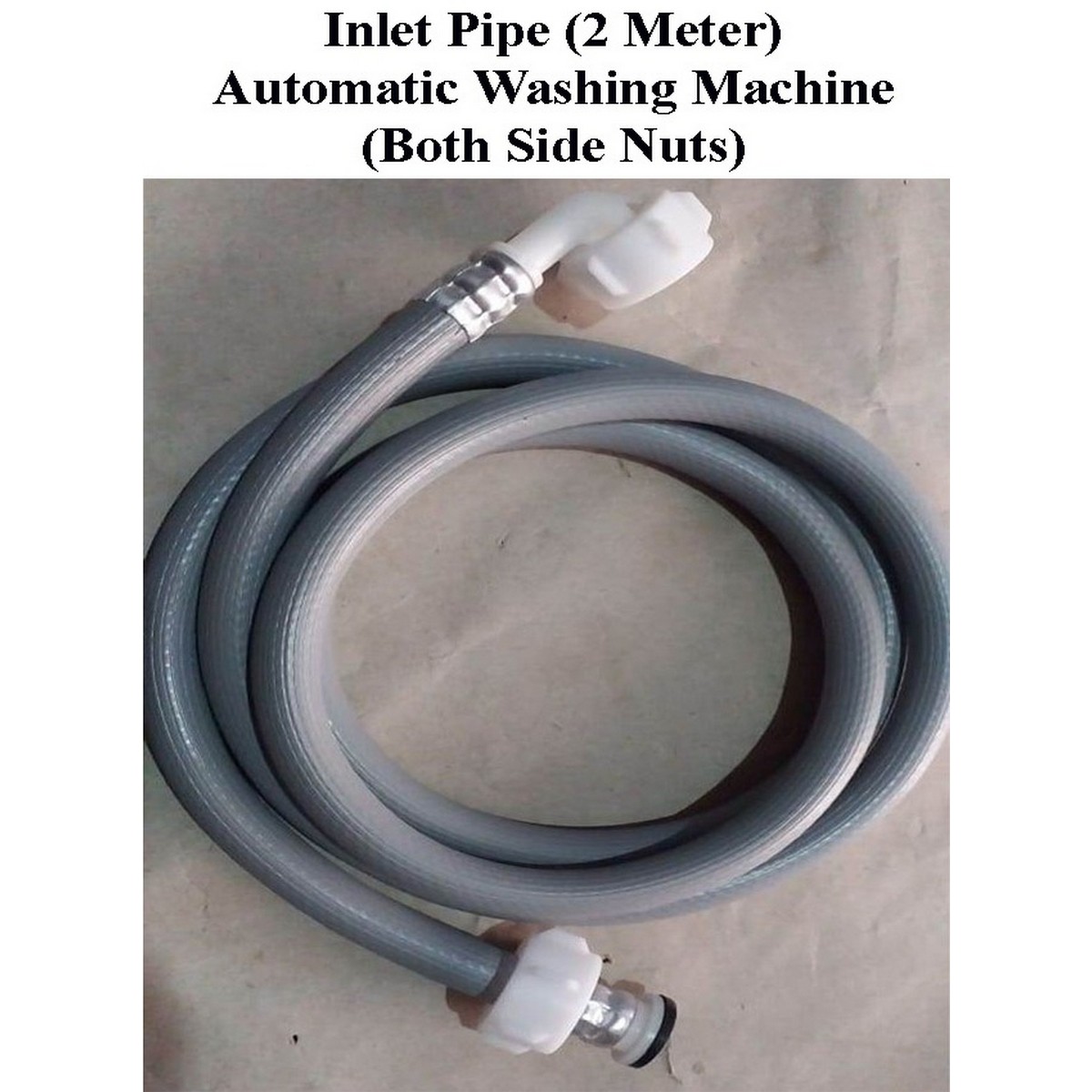 Automatic Pipe Grey 2 Meter Washing Machine Parts - AP-1 | Daraz.pk