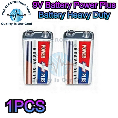 9V Battery Power Plus Battery Heavy Duty In Pakistan | Daraz.pk