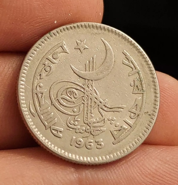 Old Pakistani 25 and 50 Paisa Round Coin - Rare Pakistani Coin | Daraz.pk