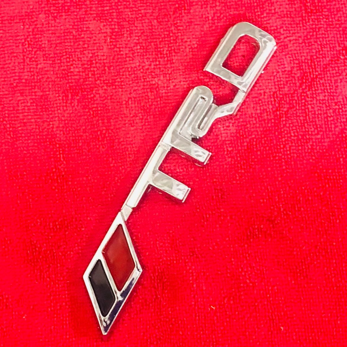 Monogram Emblem TRD Sports logo Toyota Plastic Car Emblems | Daraz.pk