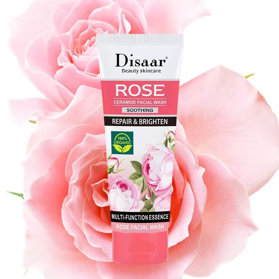 Disaar Rose Ceramide Soothing Facial Wash Cleansing and Moisturizing ...
