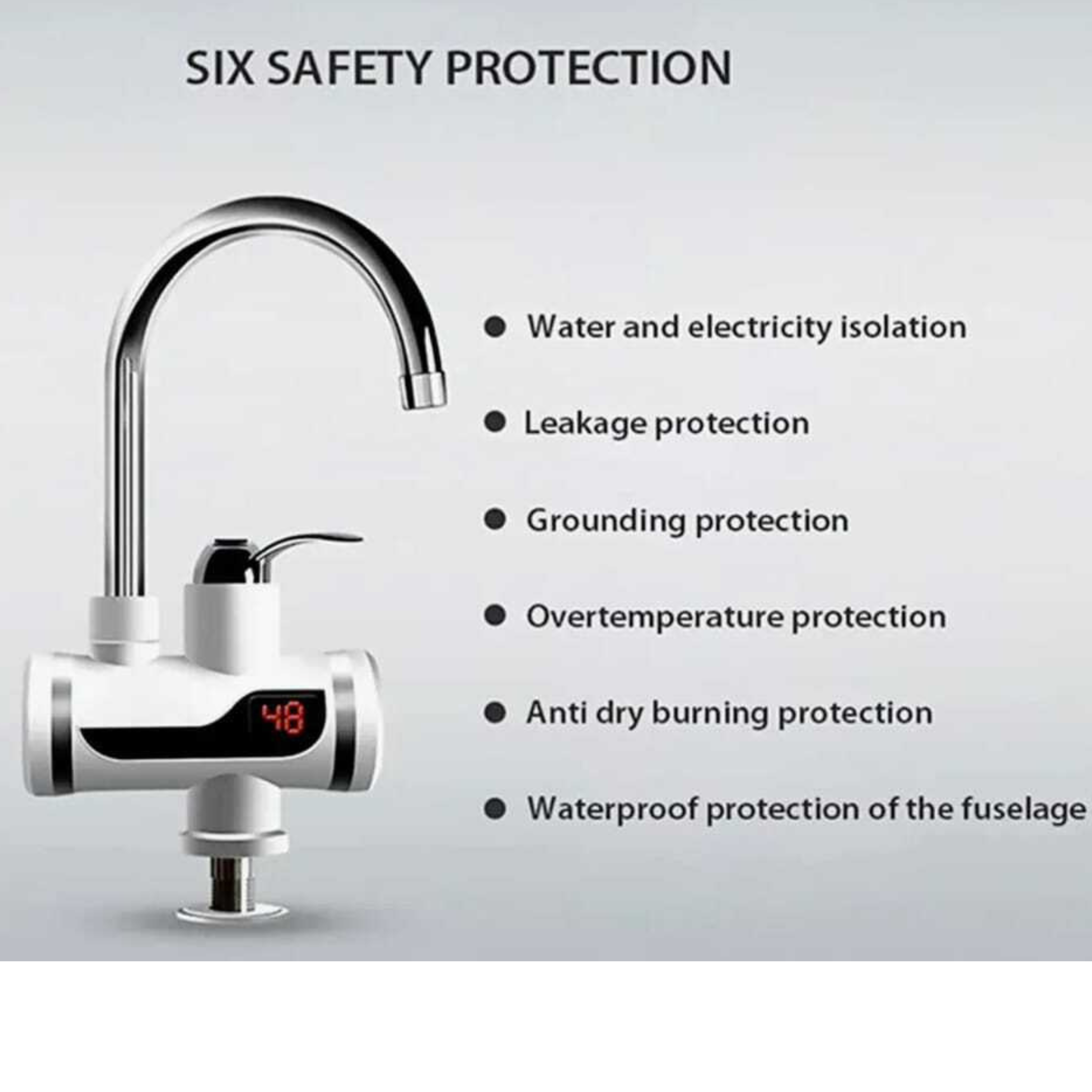 Electric Geyser | Instant Water Heater Tap | 3 Seconds Tankless ...