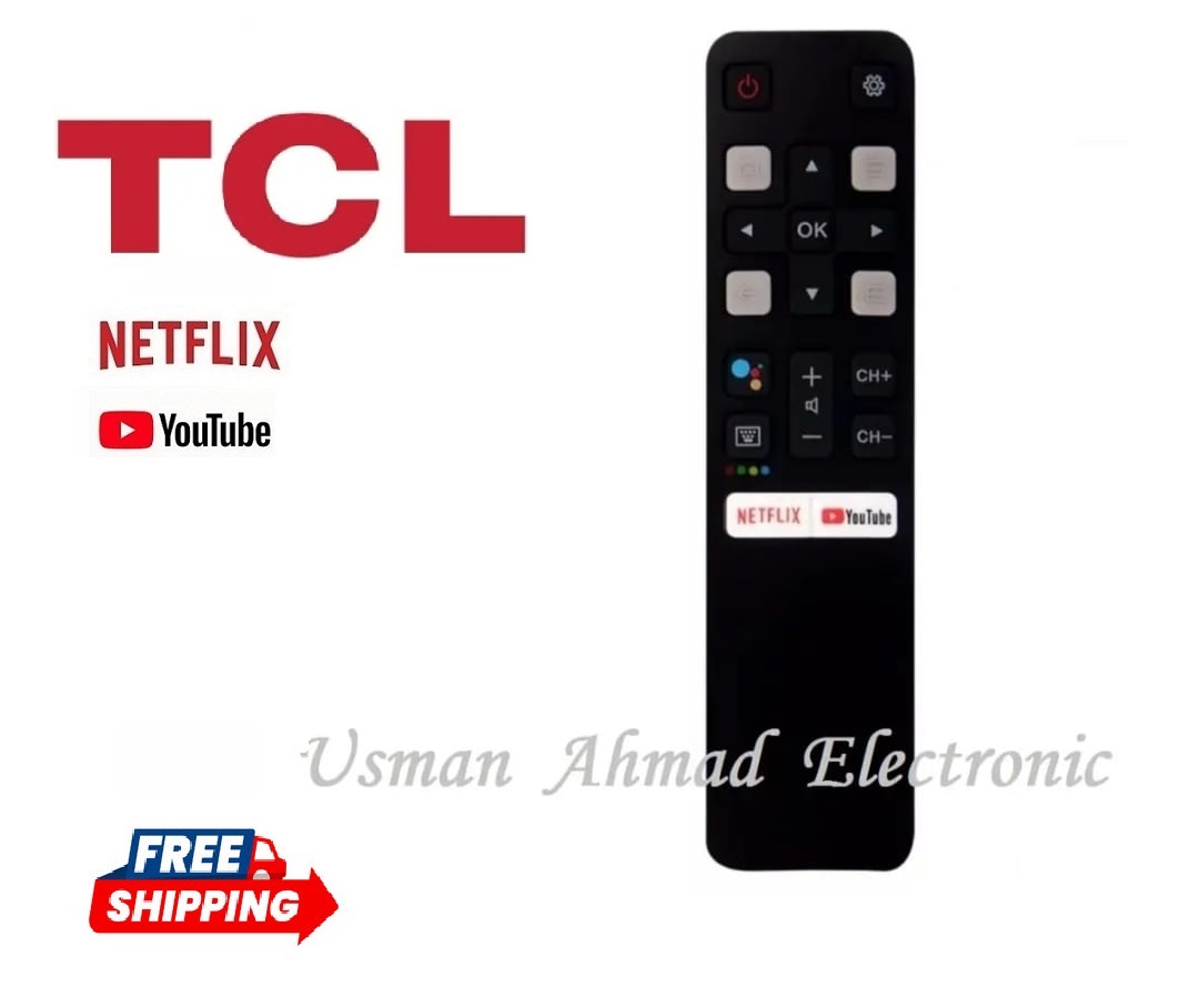 Voice TV Remote Control for TCL SMART TV VOICE Wireless REMOTE CONTROL ...
