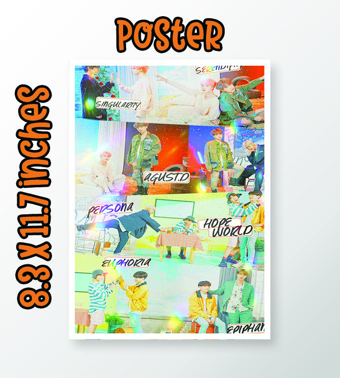 Bangtan Boys High Quality Poster Bts Poster | Daraz.pk