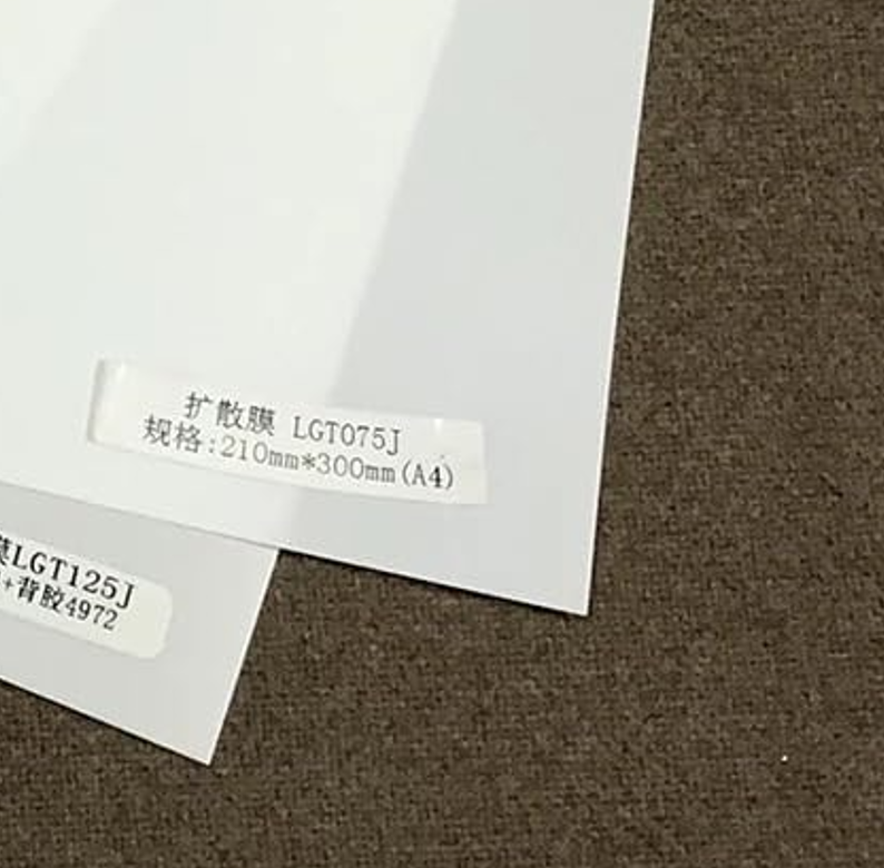 A4 Size Light Diffuser Homogenizing Film for Flat Panel Light, LCD and ...