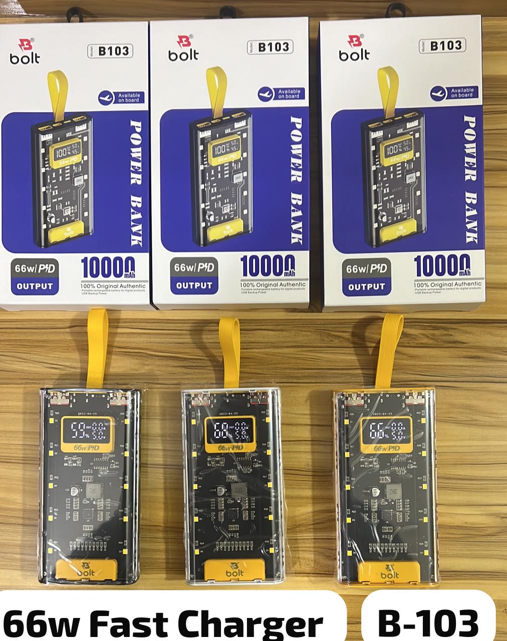 Transparent Power Bank 10000MAH or 20000MAHBoth variants feature FOR ...