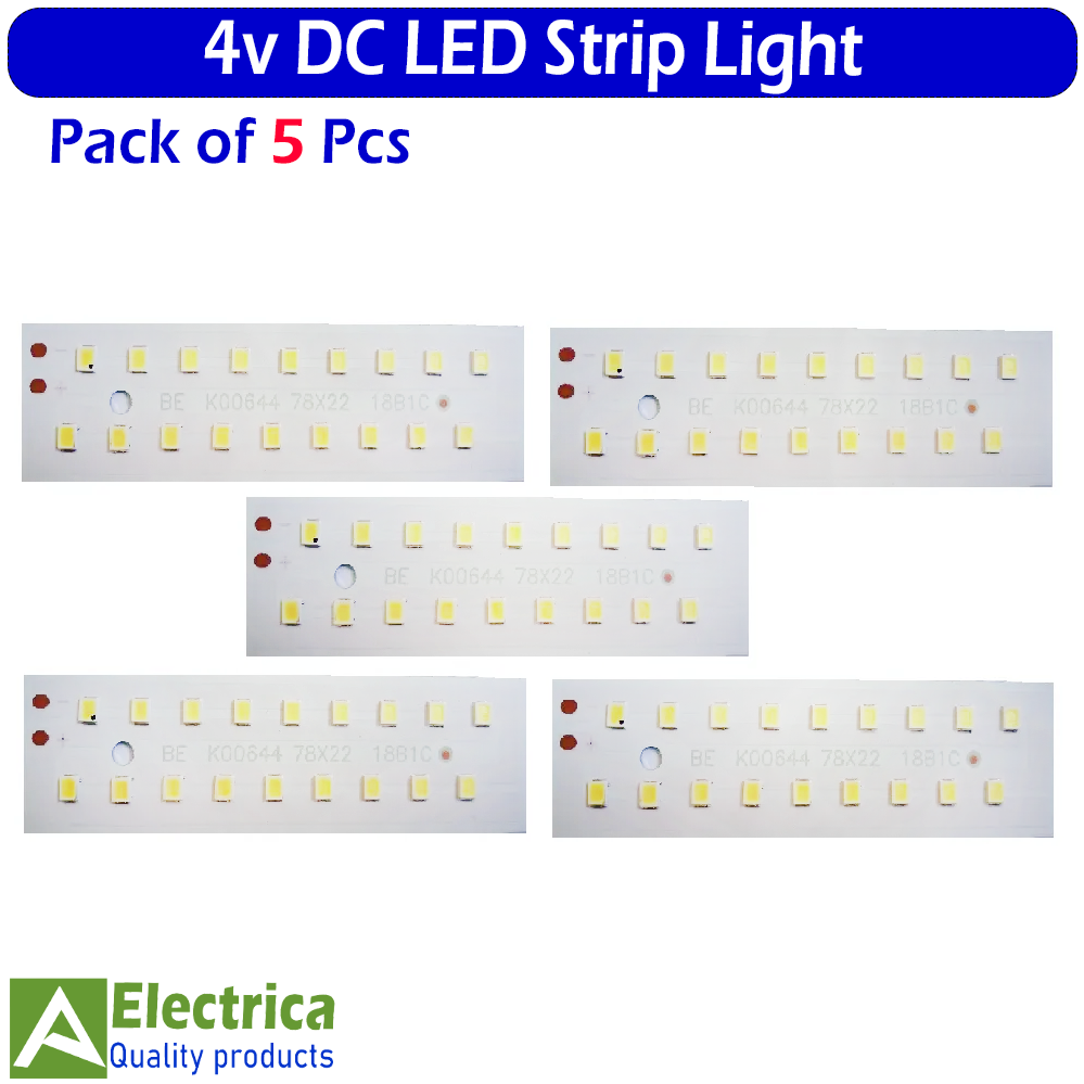 3/5Pcs 4v DC High Light Brightness Led Bar Light 4V 18 Led SMD Led ...