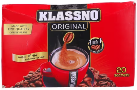 Klassno Original 3in1 Coffee 20 Sachets | Daraz.pk