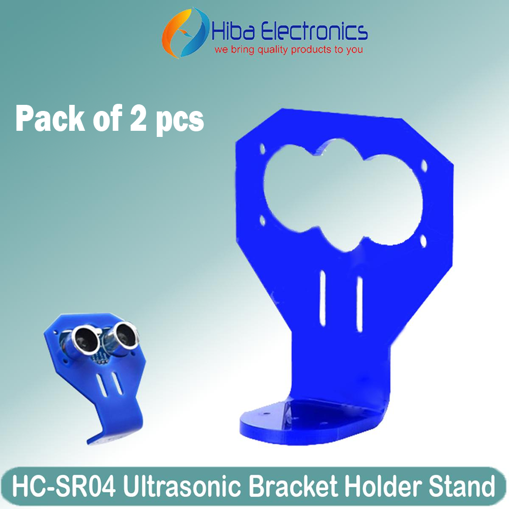 HC-SR04 Ultrasonic Distance Sensor Mounting Bracket Holder Stand | Daraz.pk
