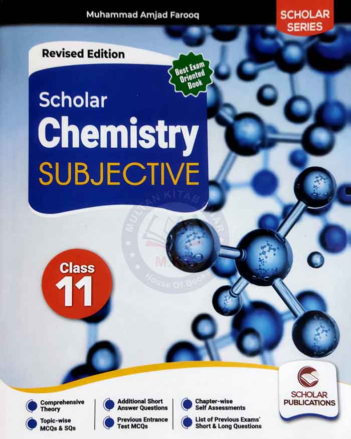 Scholar Chemistry Subjective 11 for Punjab Board, Chemistry Subjective ...