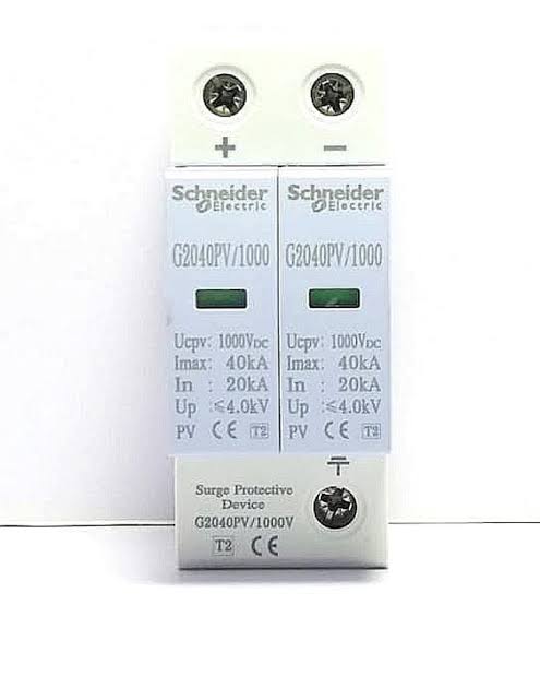 Schneider DC SPD Din rail 2P 1000V 20KA~40KA | 2pole Schneider DC SPD ...