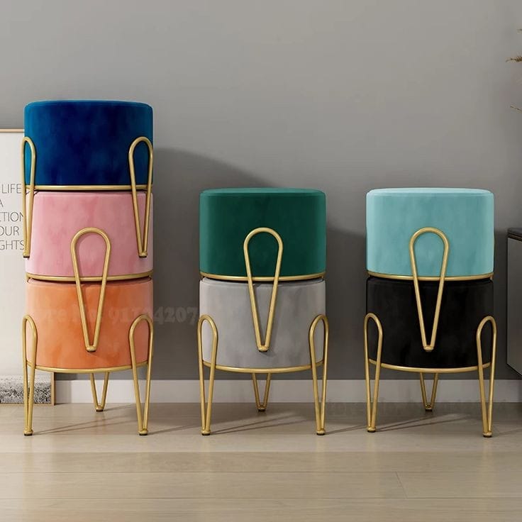 Nestroots Ottoman Poufs: Elegant Seating Solution for the Living Room ...