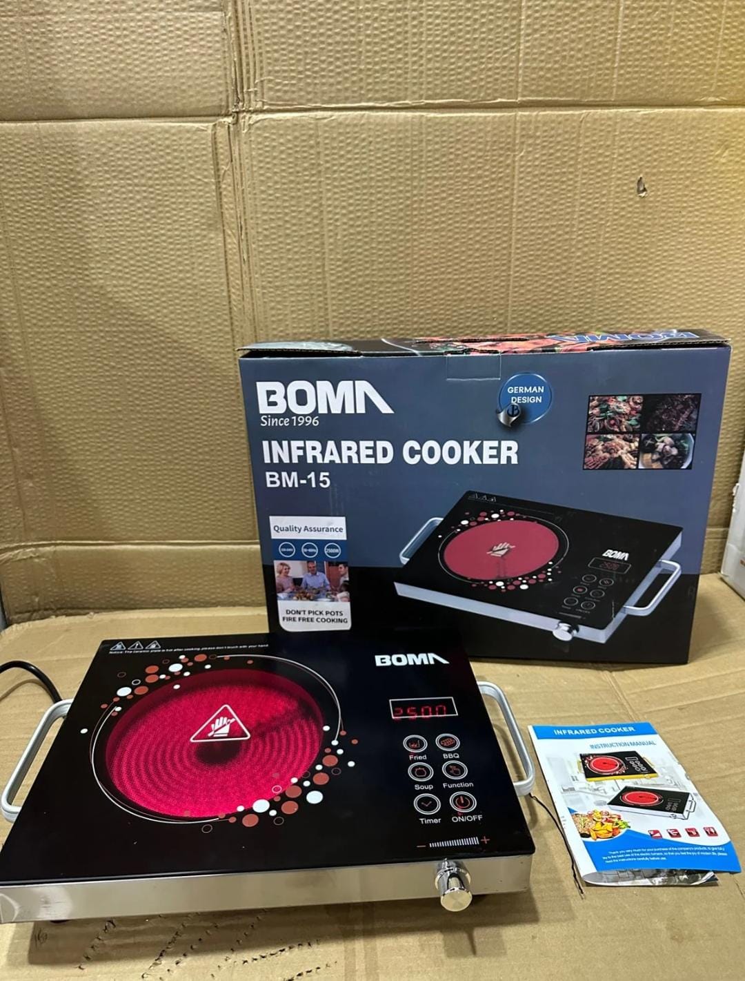 Boma Electric Stove /2500 W Model Bm-15 infrared Cooker Hot Plate ...