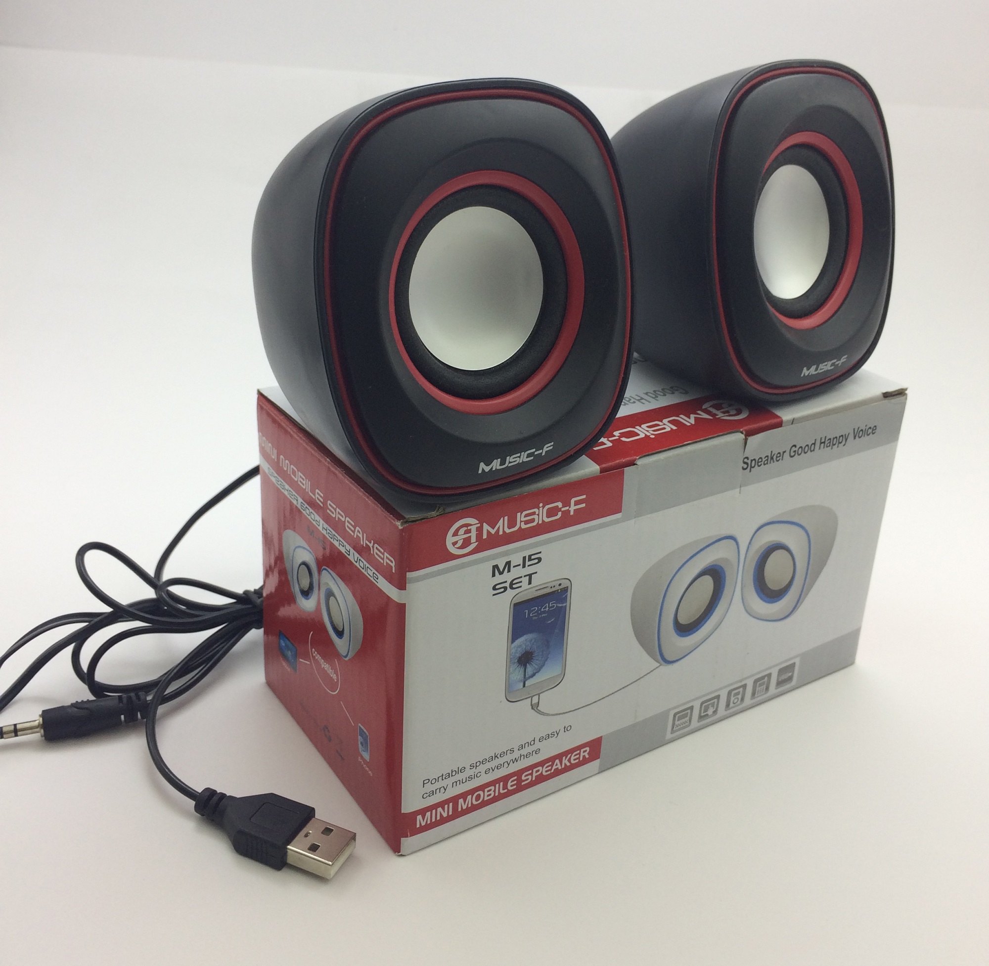 Wired 2.0 Digital Portable Usb Speakers For Computer Pc Laptop & Mobile ...