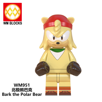 Single Sale Sonic the Hedgehog Sonic Advance Jett Figure Set Wolf Army ...