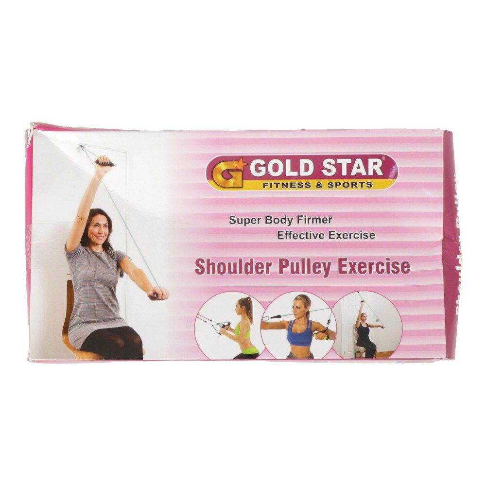 Shoulder Pulley Over the Door Physical Therapy Exercise, Rotator Cuff ...