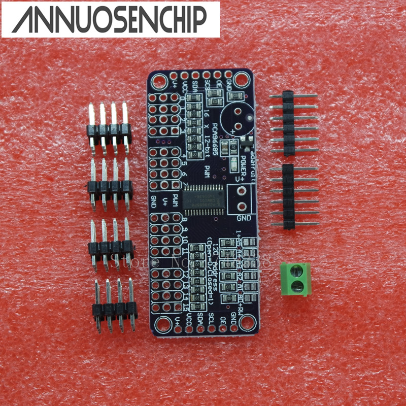 CJMCU PCA9685 16 Channel 12 bit PWM Servo Driver I2C Controller ...