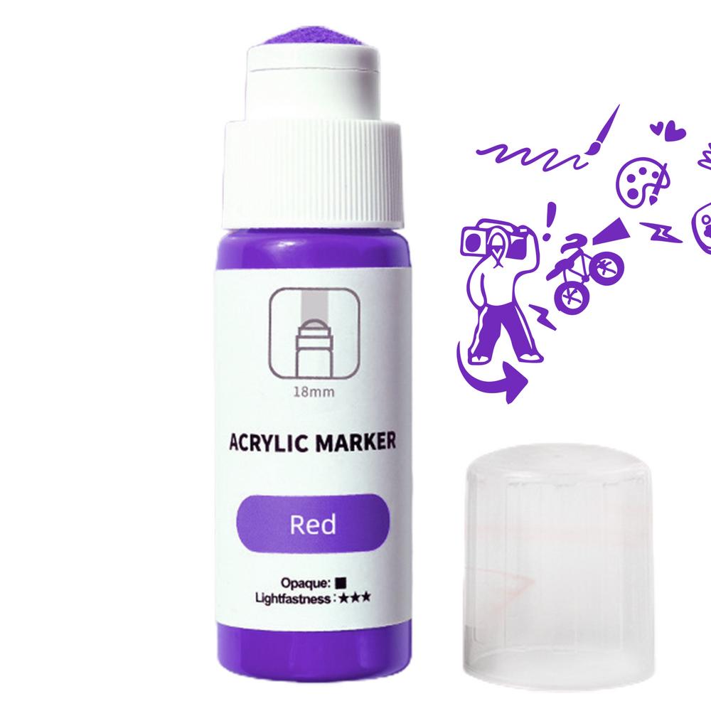 Graffiti Paint Markers 18mm Tip Acrylic Marker Pen Water-Based ...