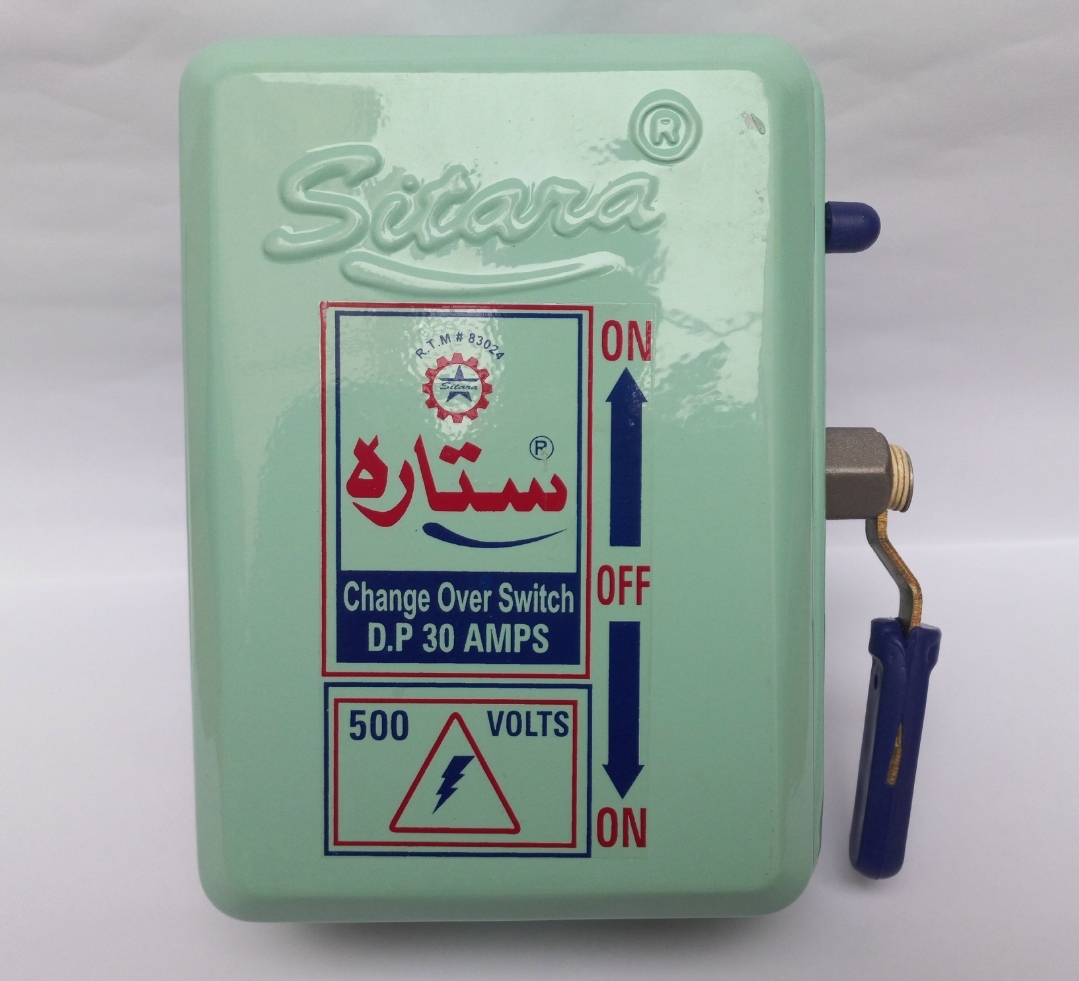 High-quality copper points on the Sitara Electrical Change Over Switch ...