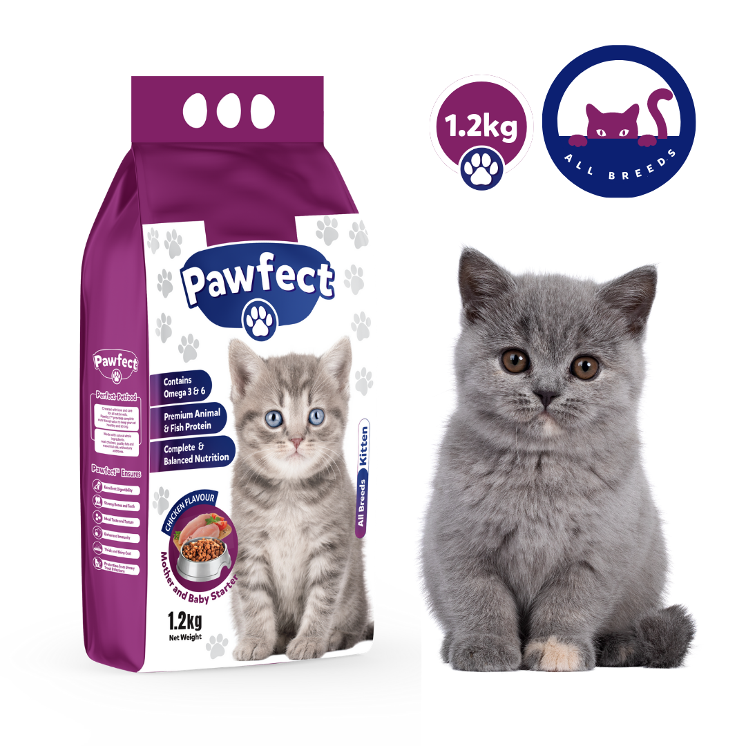 Pawfect Kitten Cat Food 1.2 kg | Daraz.pk