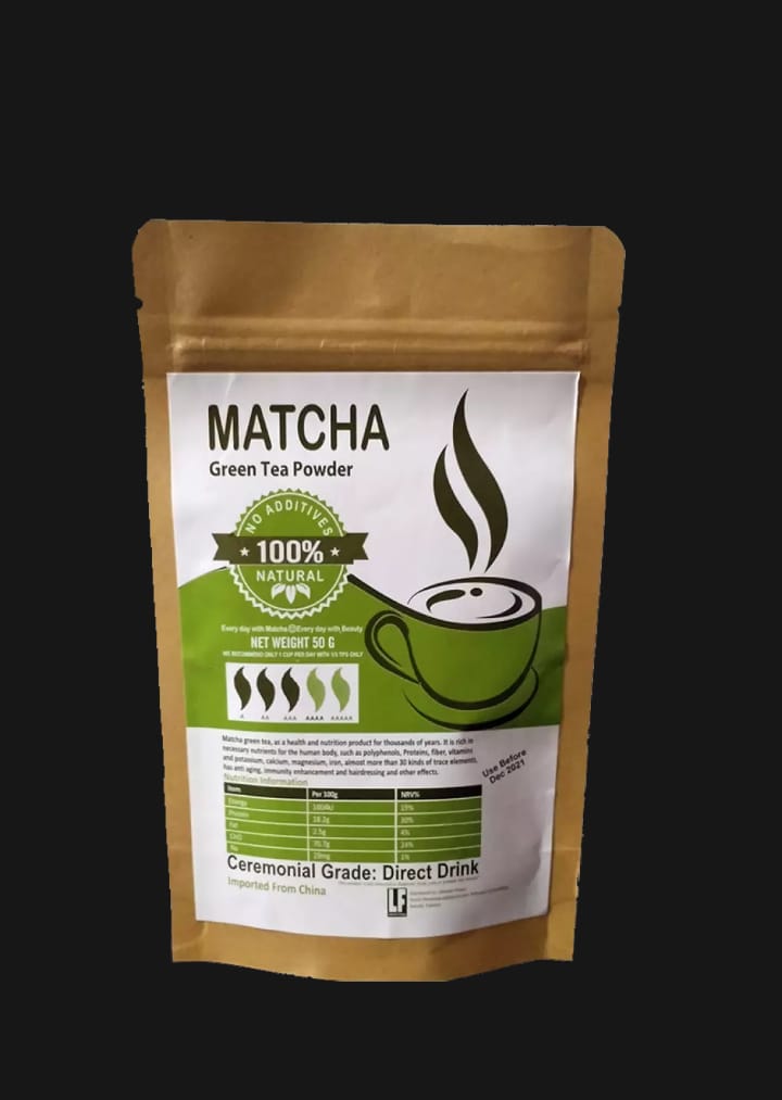 100% pure Organic Matcha Green Tea Powder - Pure Shade-Grown Green Tea ...