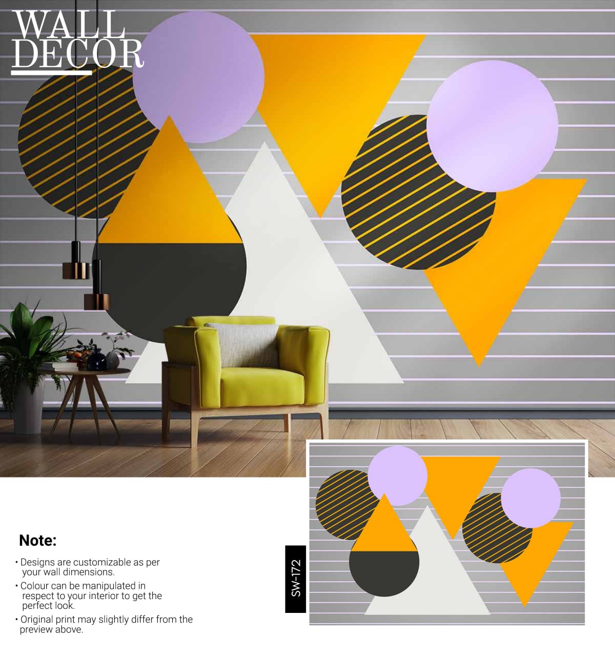Wall Decor Wallpaper Room Decoration Flex 3D Flex Wallpaper 12*12 ...