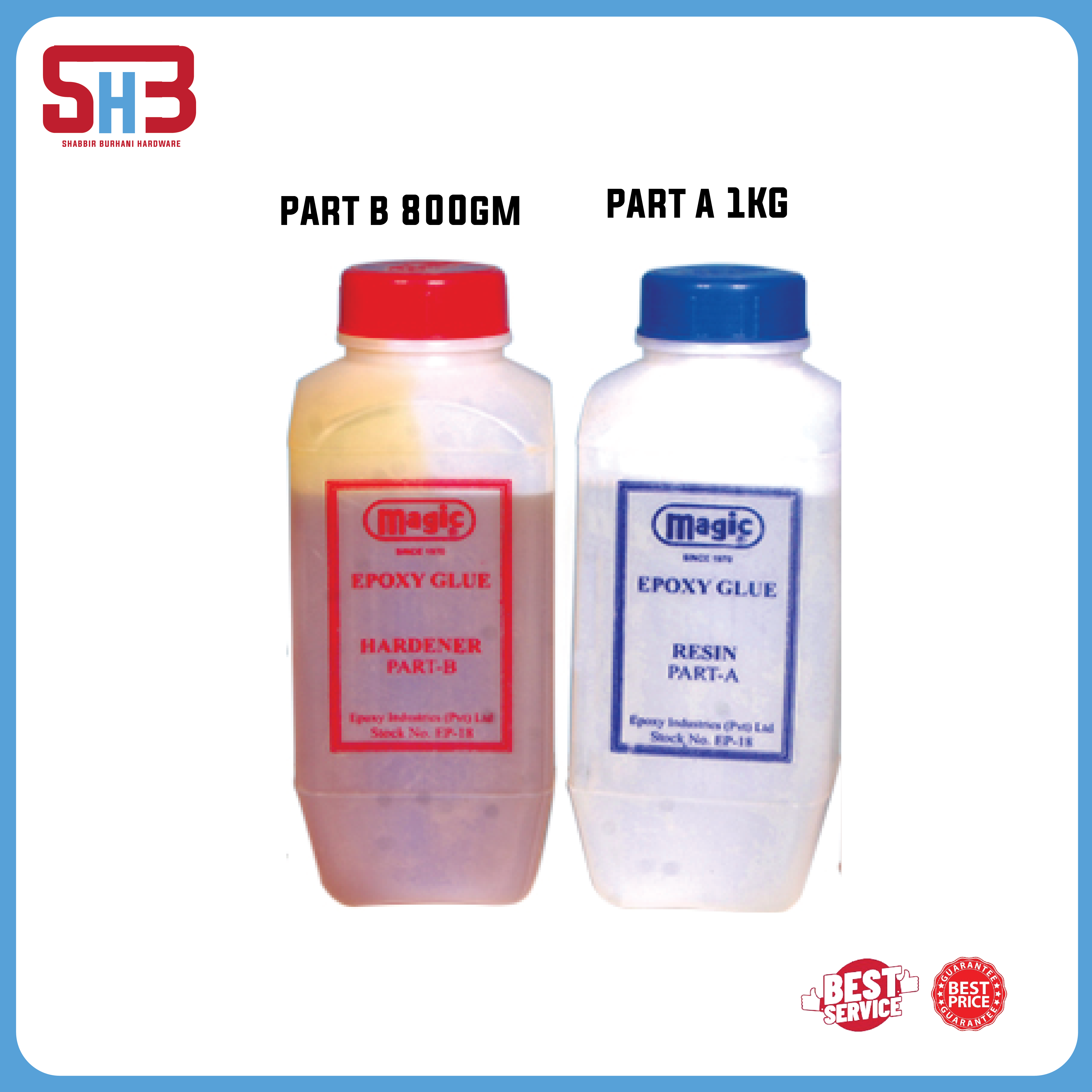 MAGIC EPOXY RESIN 1800GM AND 900 GM | Daraz.pk