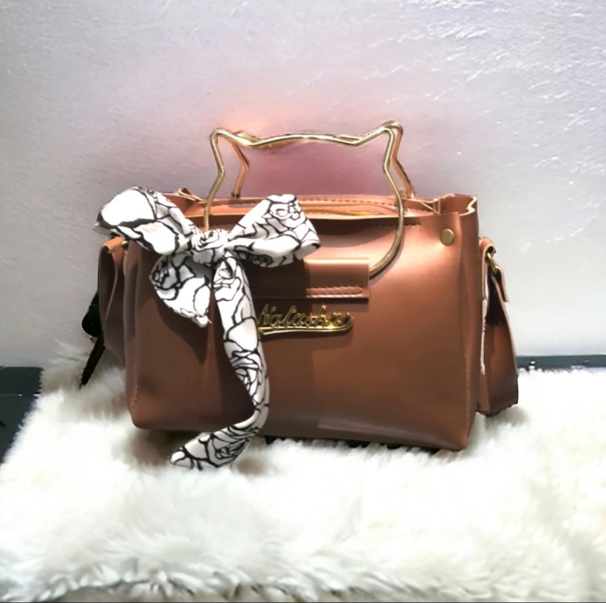 U.S BUY New design cat handle handbag with long shoulder strap ...