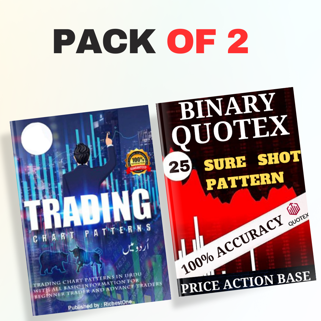 Pack Of 2 - Binary Quotex 25 Sure Shot Pattern Strategy Book In English ...