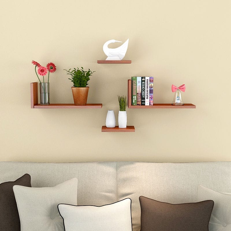 3 pieces wall hanging shelves Wall partition shelf Wall decoratio shelf ...