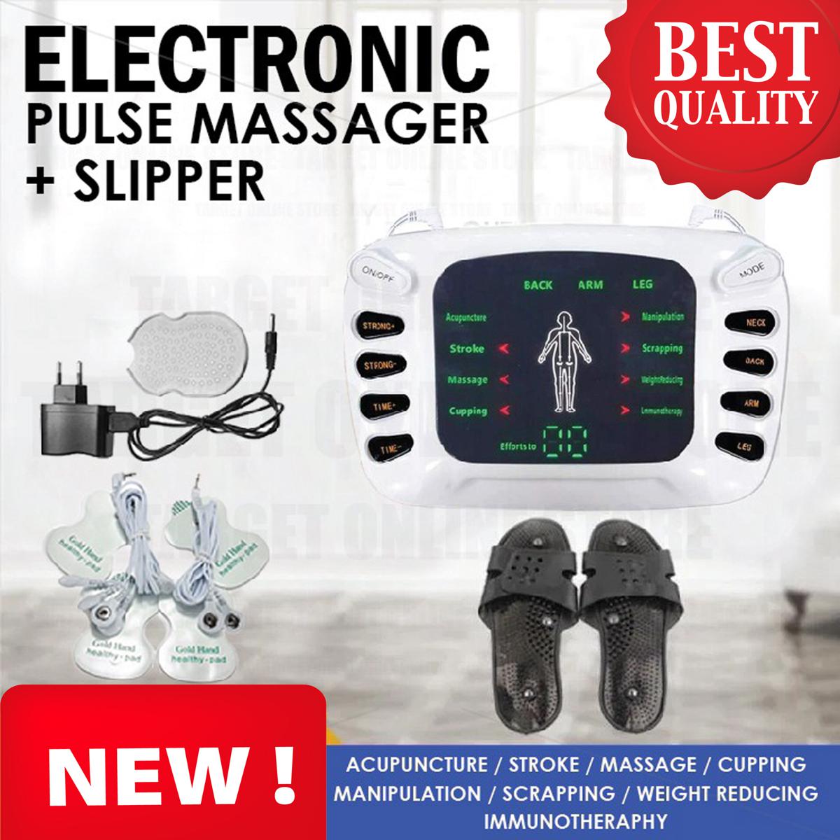 Electronic Pulse Massager - Digital Physiotherapy Machine - Stroke ...