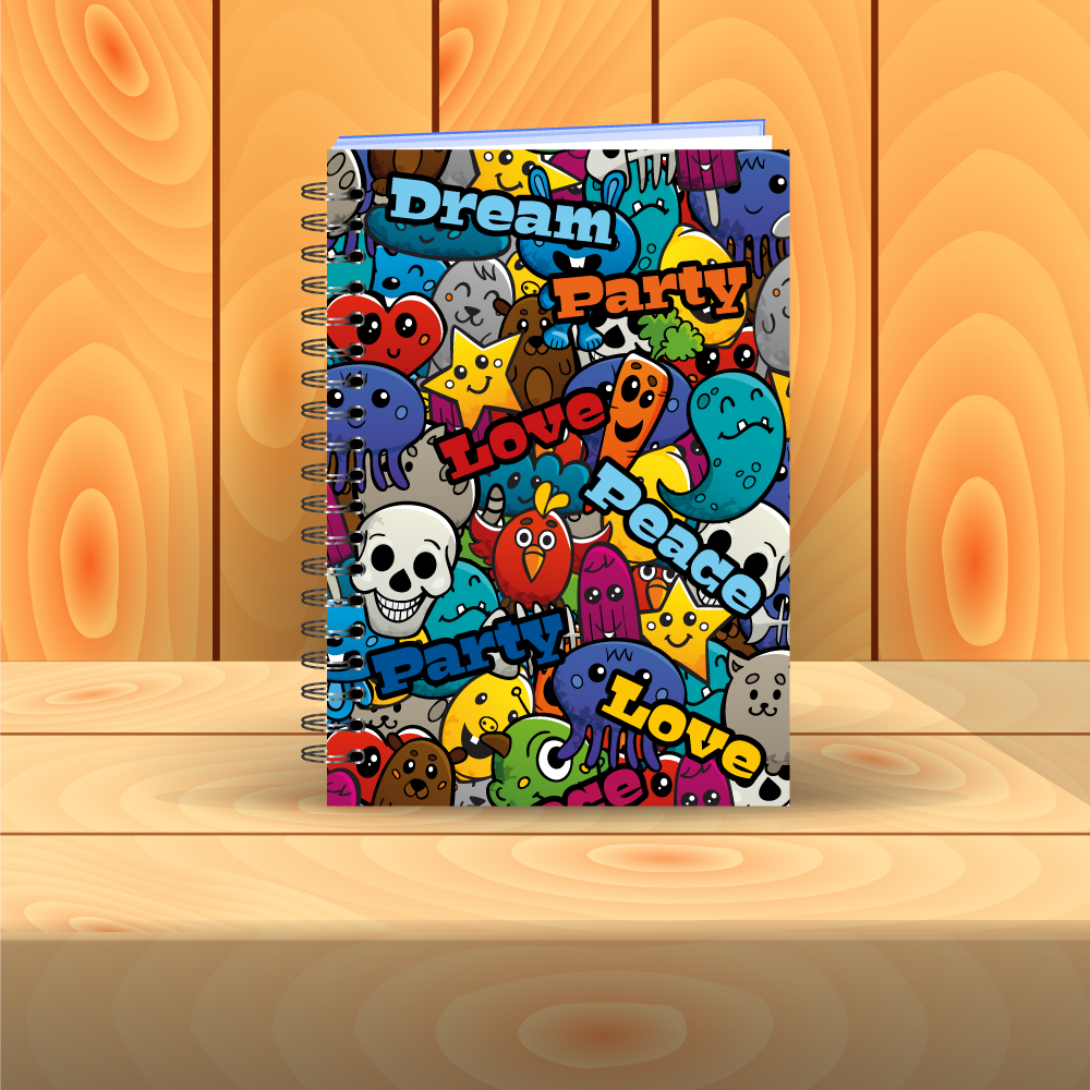 Doodle Art Coloring Book for Relaxation & Inspiration - Adult & Kids ...