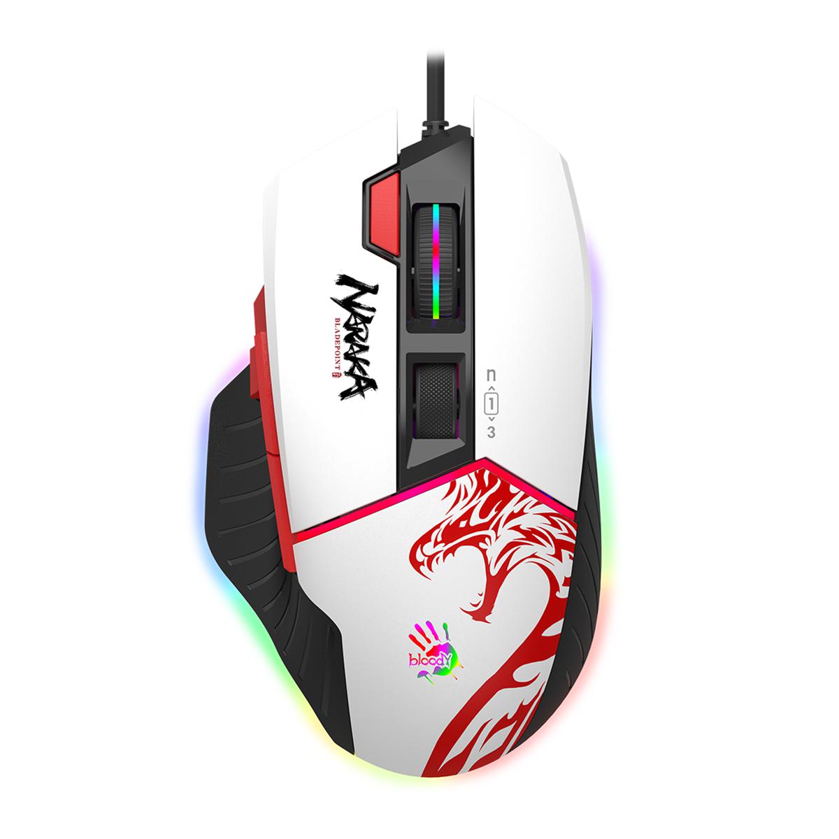 Bloody W95 Max Extra Fire Gaming Mouse - RGB Backlit - Naraka ...