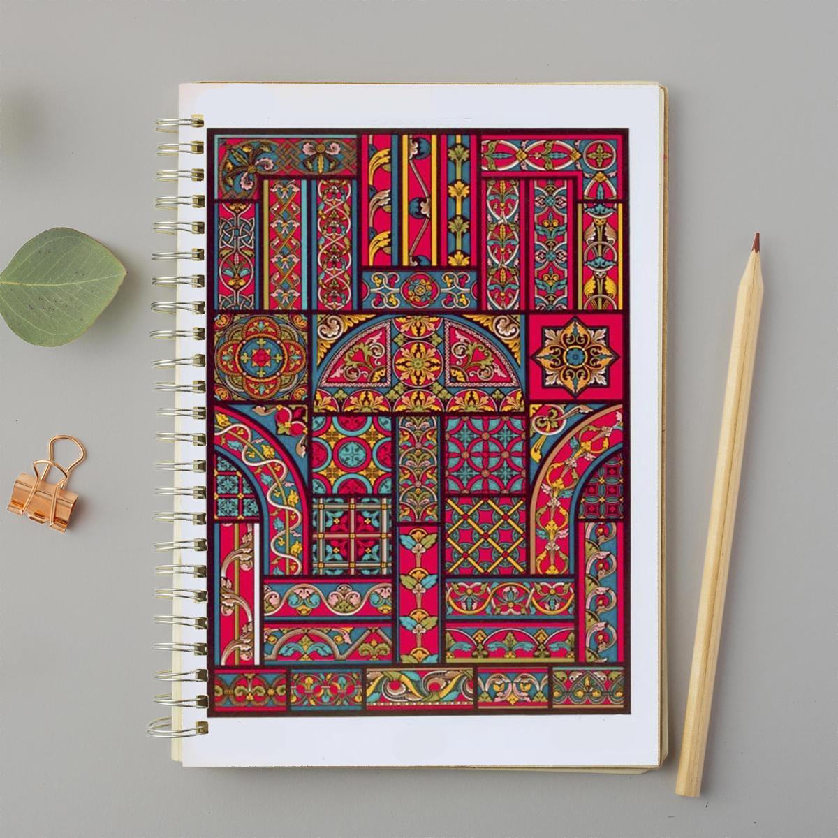 Desi Design-A4 & A5 Spiral Notebook with Plastic Sheet | Daraz.pk