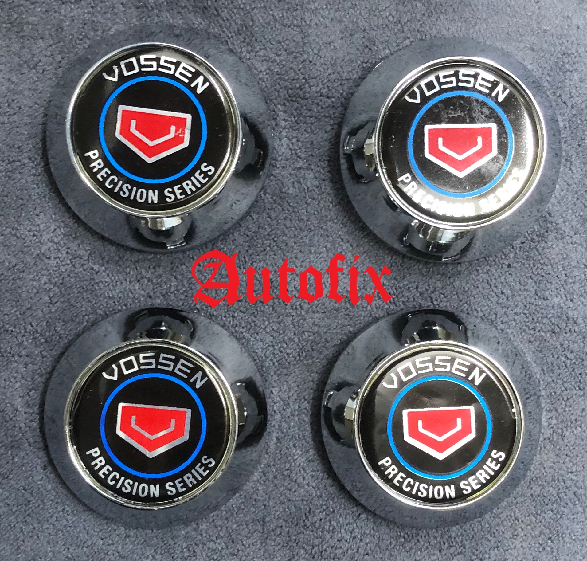 Vossen Wheel Center plastic caps 2.5 Inches Silver 04 PCS | Daraz.pk