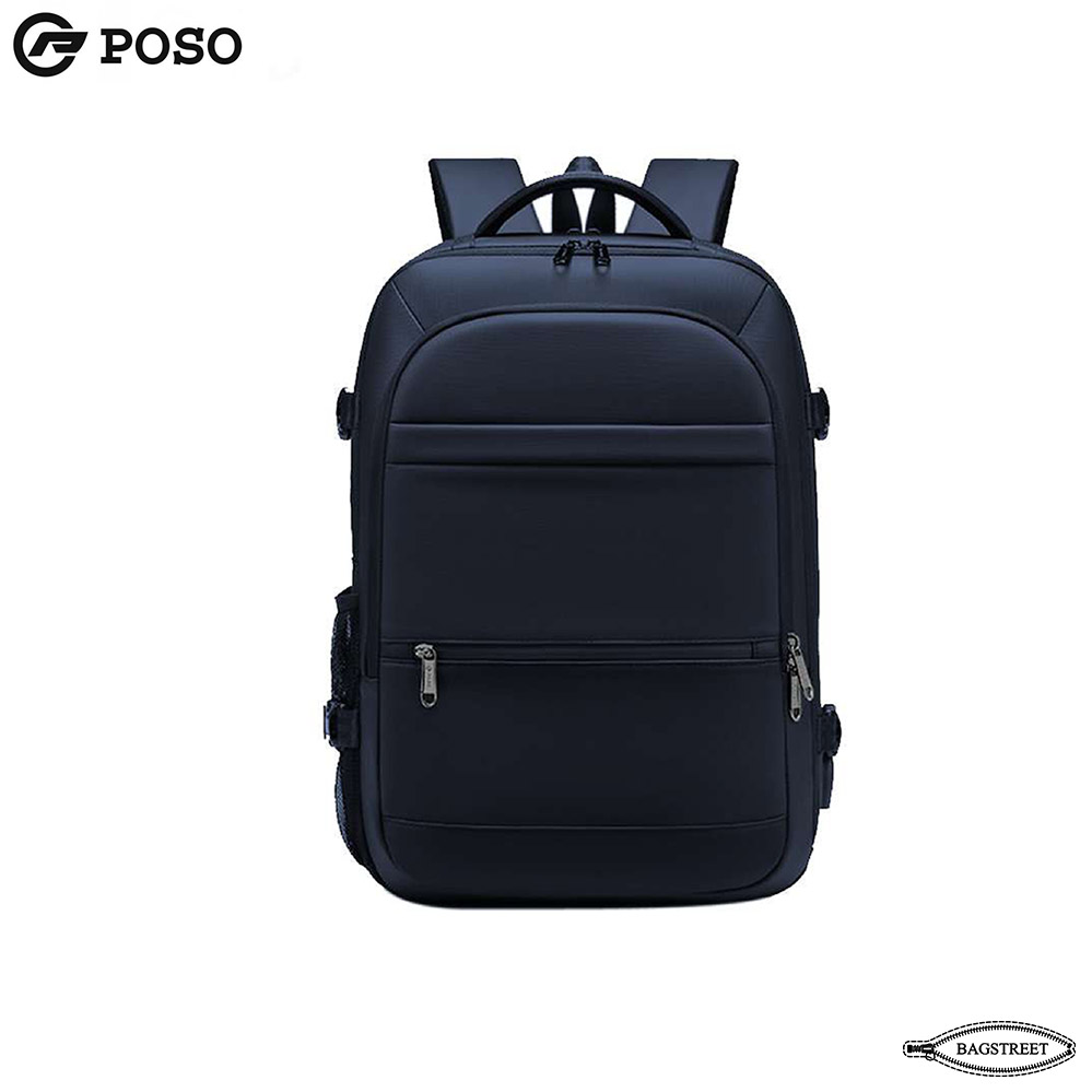 POSO 17.3 LAPTOP BACKPACK DAILY BUSINESS TRAVEL WITH USB PORT MODEL PS ...
